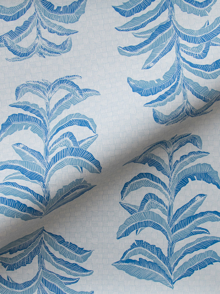 banana leaf pattern wallpaper