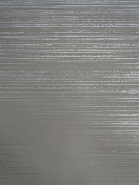 Painted Strie Wallpaper in Silver – Krane Home