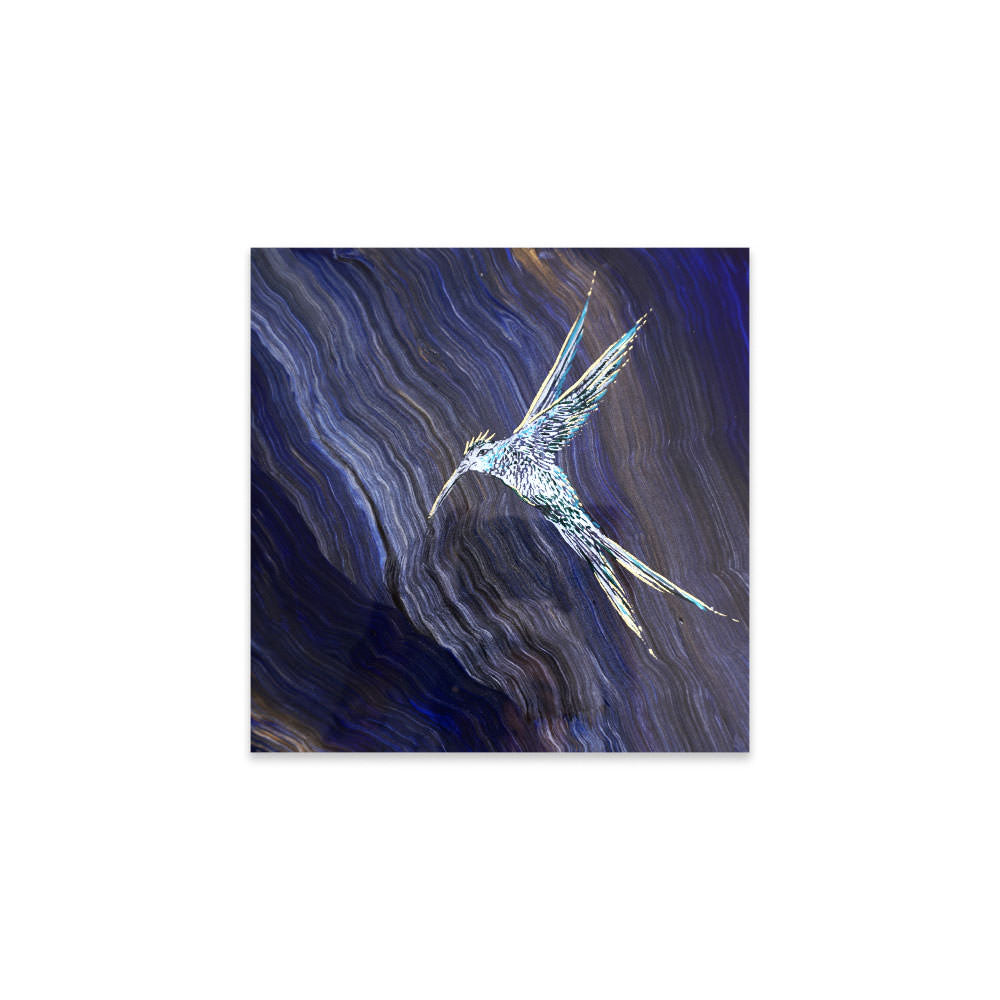 Mythical Hummingbird in Galaxy – Krane Home